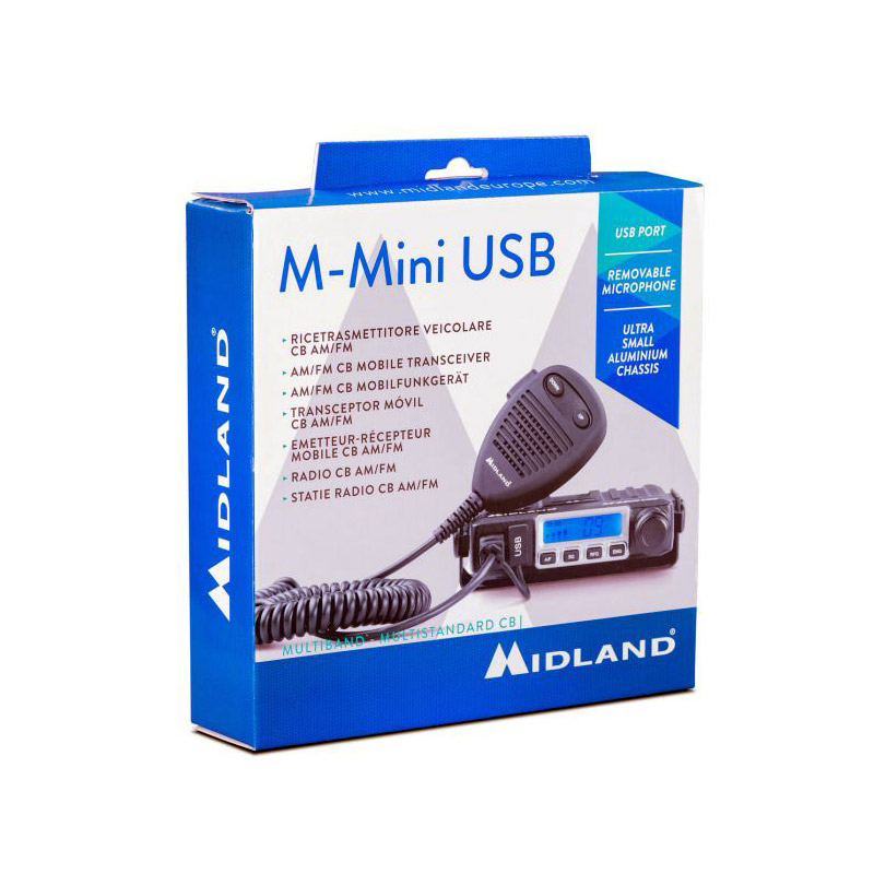 Midland M-MINI USB CB πομποδέκτης, FREEBYTES